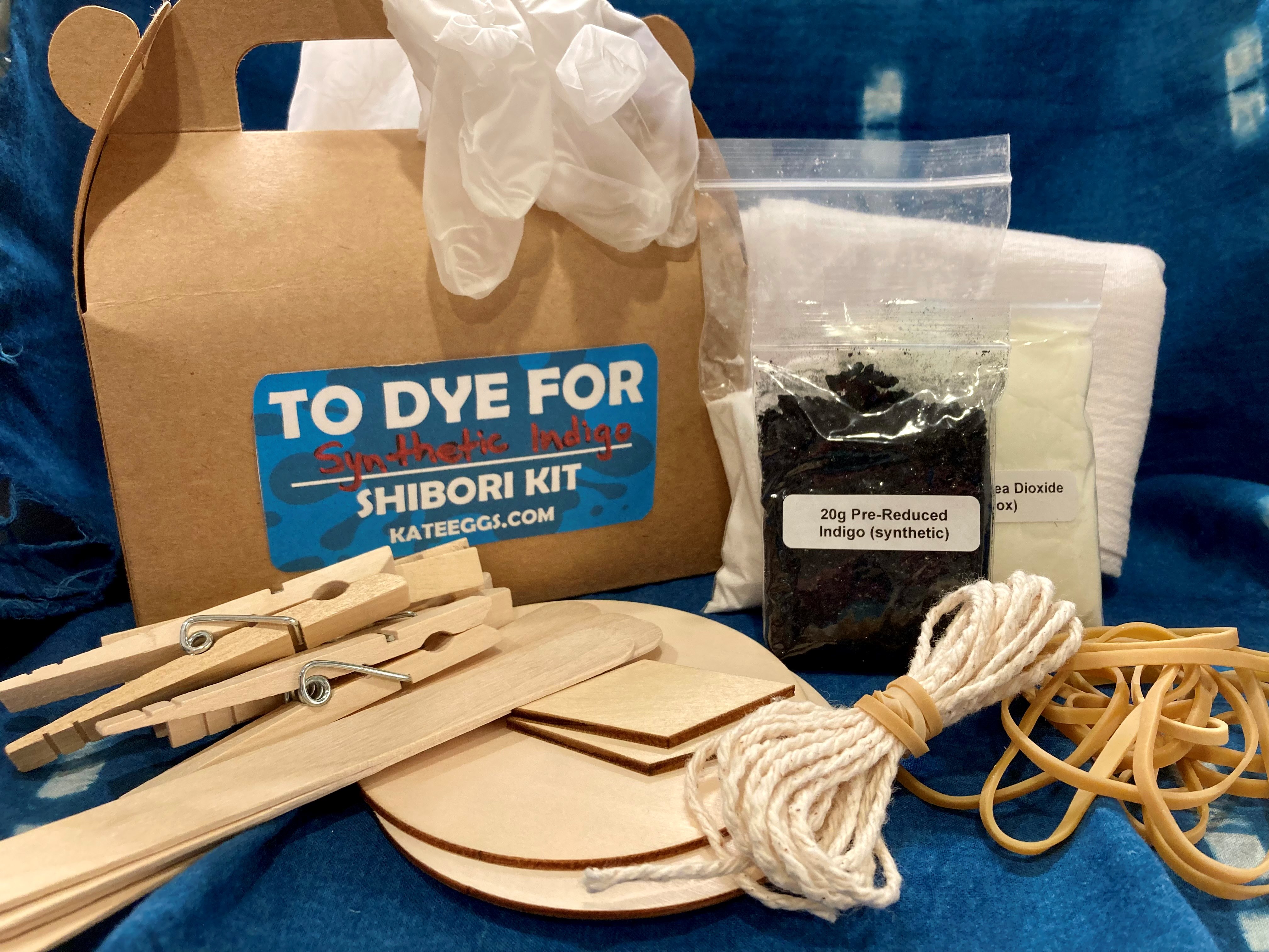 To Dye For: Synthetic Indigo Shibori Kit - Kate Eggleston